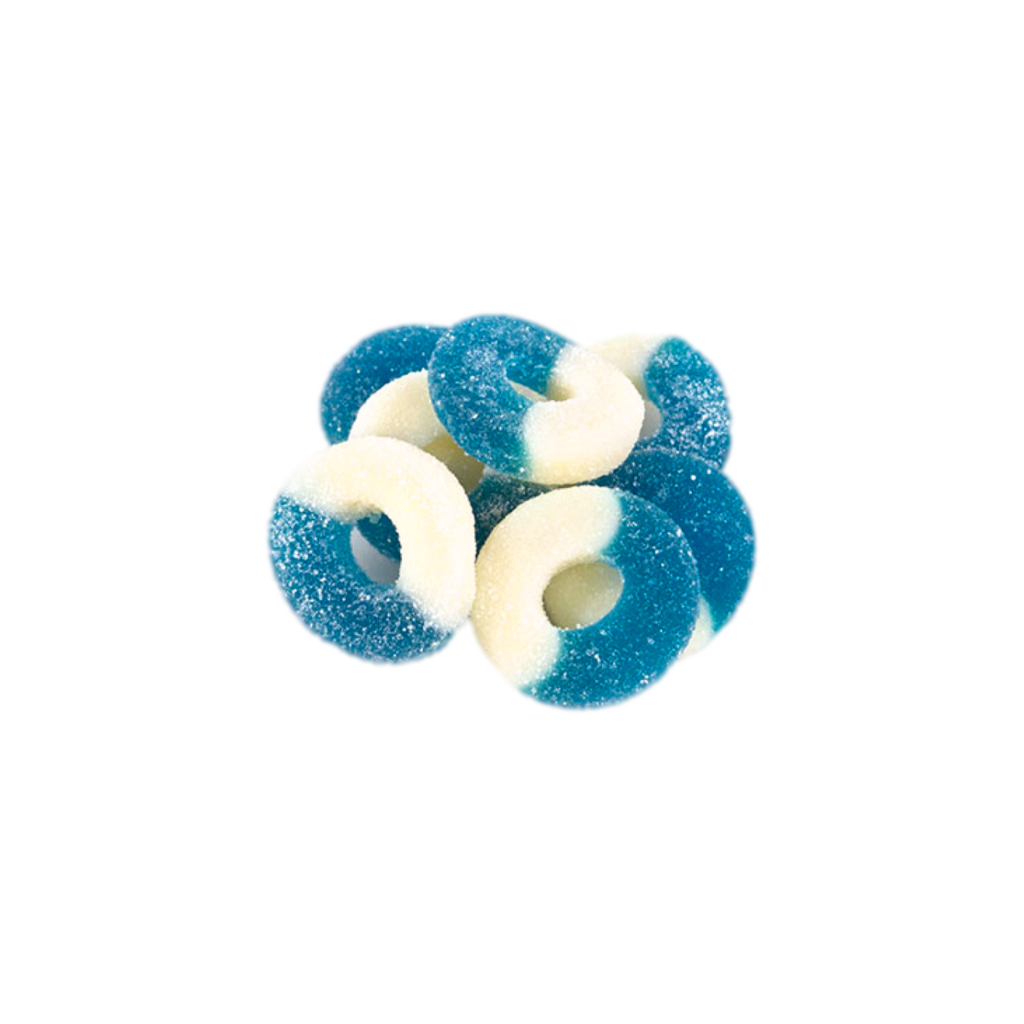 Blue Raspberry Rings – Meyers House of Sweets